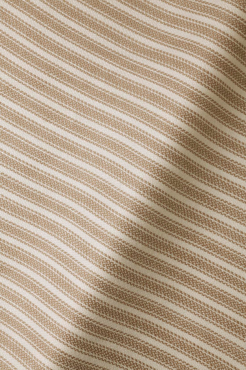 HEAVY WEIGHT LINEN TICKING IN SALTED CARAMEL – WARECO