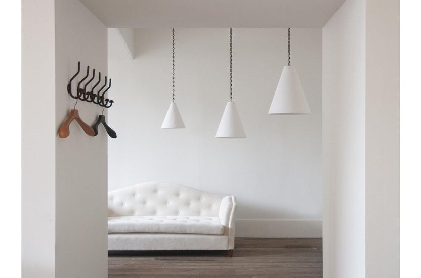 PLASTER CONE HANGING LIGHT – WARECO